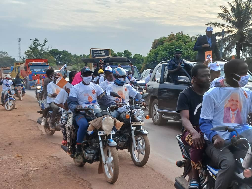 Campagne présidentielle : Ibrahima Abé Sylla articule son programme à Boffa, Boké et Kamsar ...